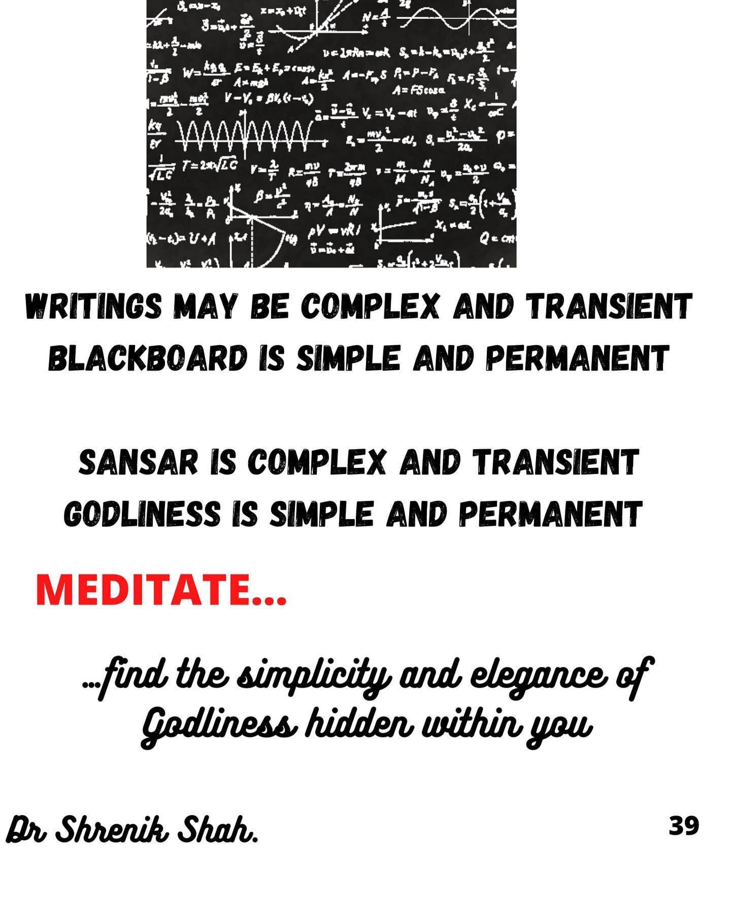 The soul is simple. – Practicalspirituallife